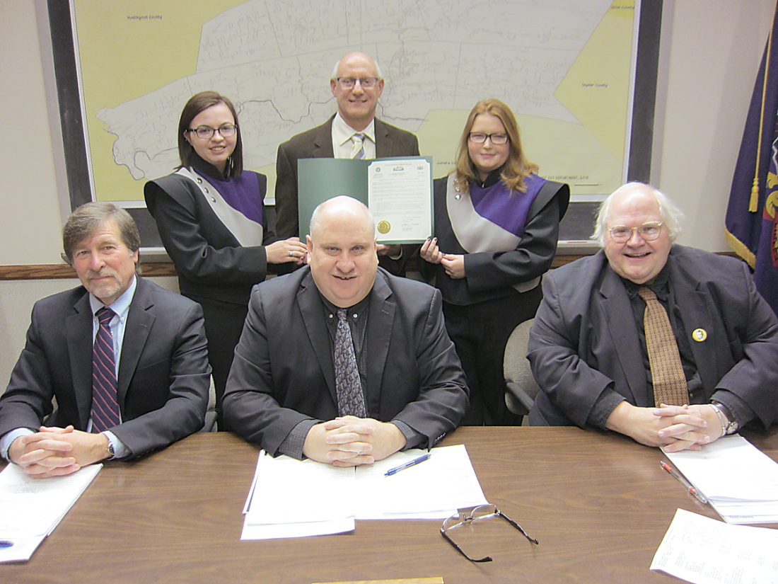 MCHS Marching Band honored by county | News, Sports, Jobs - The Sentinel